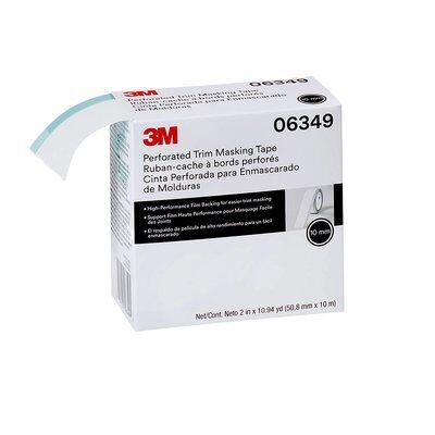 3M™ Perforated Trim Tape, 06349, 10 mm Hard Band, 50.8 mm x 10 m | eBay
