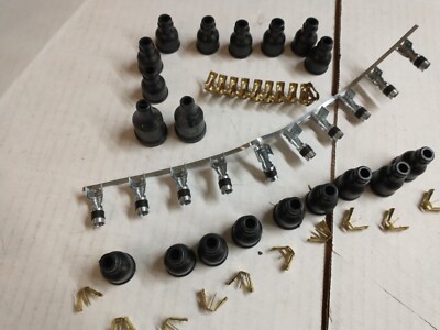 7MM SPARK PLUG BOOTS AND TERMINALS STRIGHT BOOTSSTANDARD | eBay