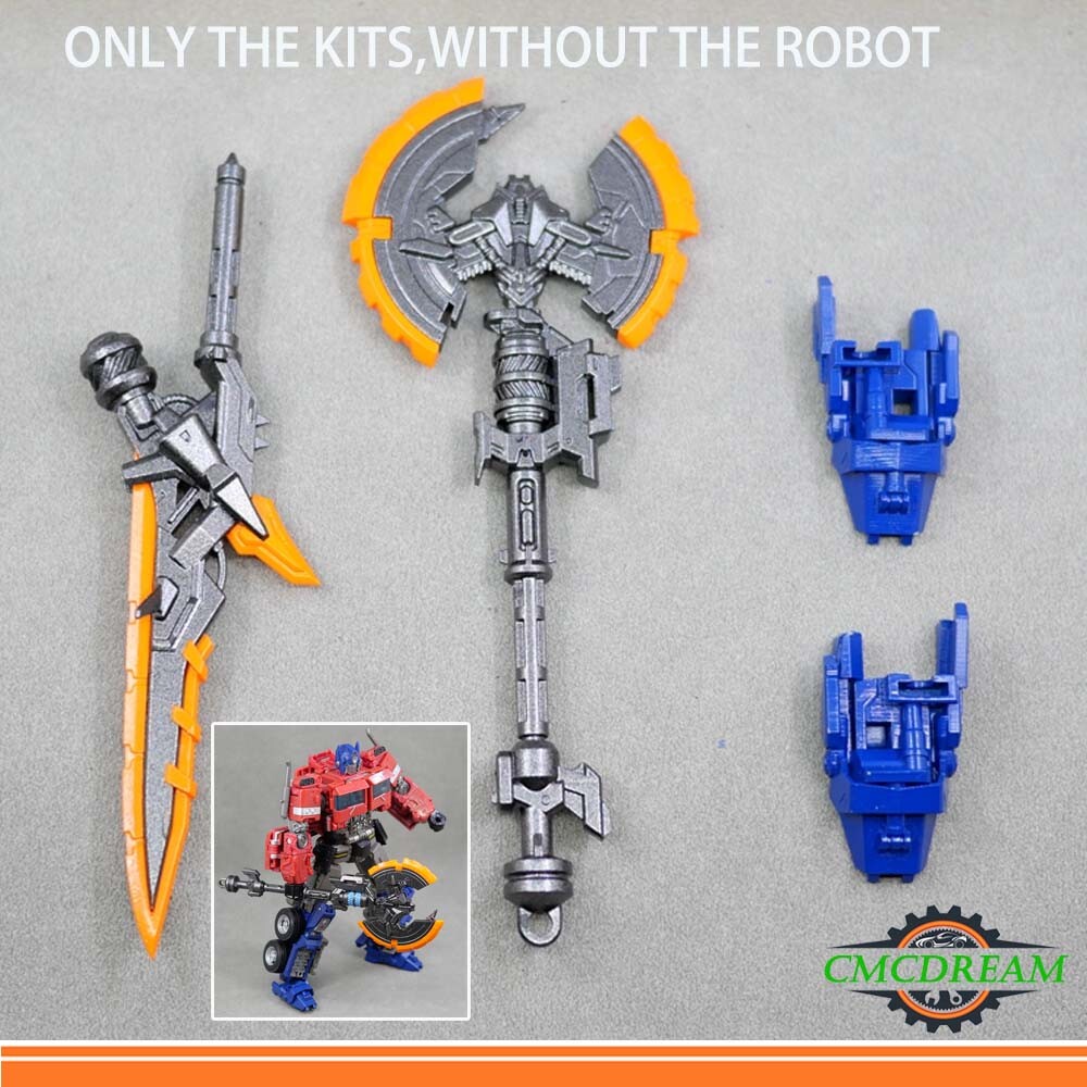 Transformers Optimus Prime Sword And Axe Battle Axe Upgrade Kit For
