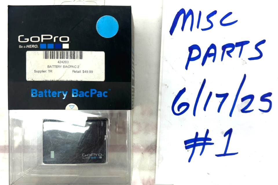 New Go Pro Gopro Bacpac 2 Battery GENUINE BRAND NEW 424203 | eBay