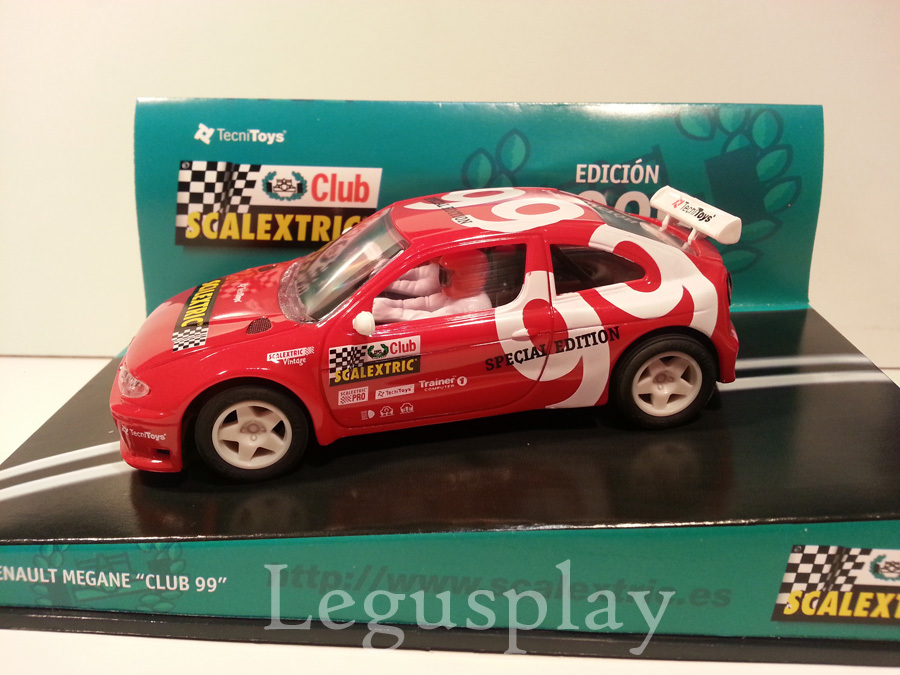 Slot scx scalextric Edition 1999 Club scalextric Renault Megane - Neuf ...