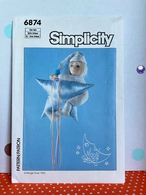 Baby Doll Clothes Pattern Simplicity 5215 Vintage 1950s Archive Uncut ...