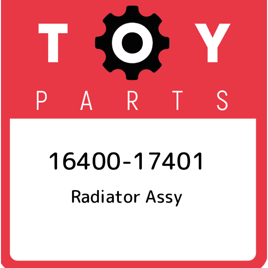 16400-17401 Toyota Radiator assy 1640017401, New Genuine OEM Part | eBay