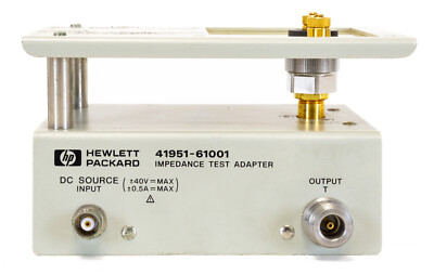 HP Agilent 16093A 41951-61001 Impedance Test Adapter Binding Post Test ...