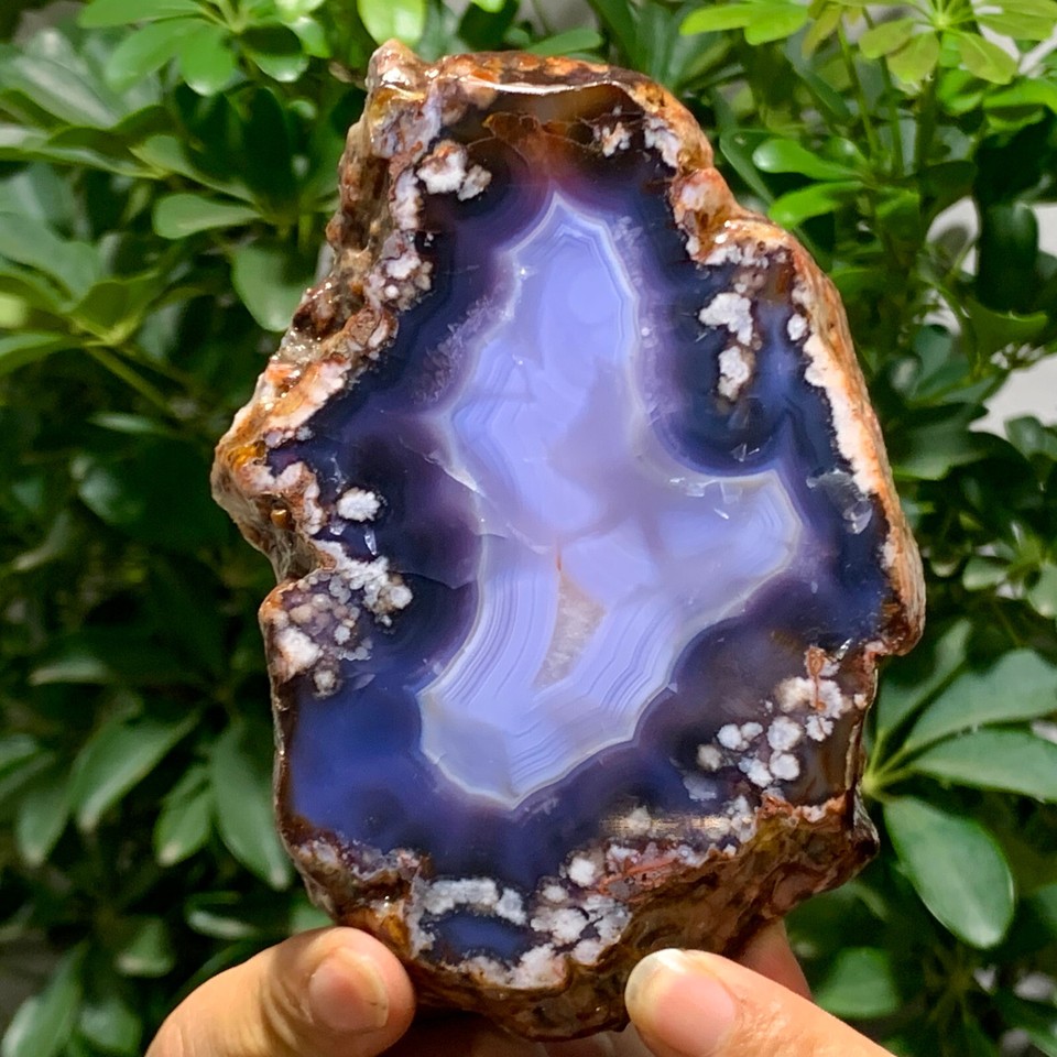 282G Natural agate Crystal Rough stone specimens cure | eBay