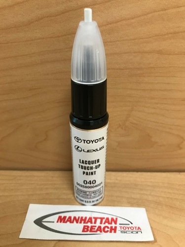 GENUINE TOYOTA SUPER WHITE TOUCH-UP PAINT CODE 040 OEM 00258-00040-21 ...