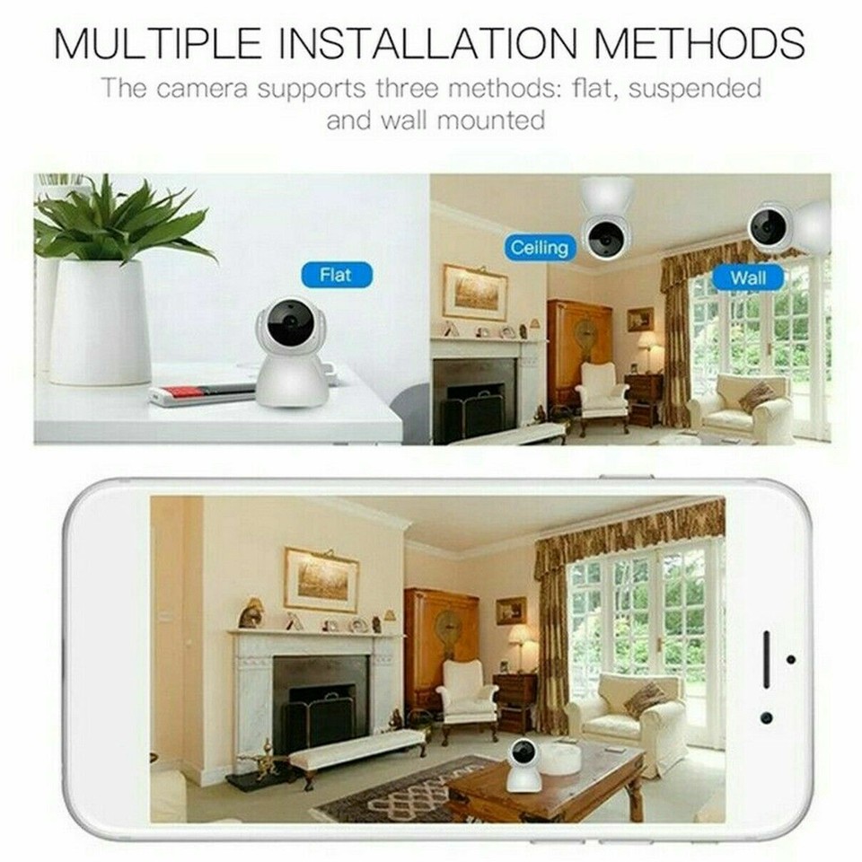 1080P WiFi Camera Security Home IP Cam Wireless CCTV Monitor IR Night ...