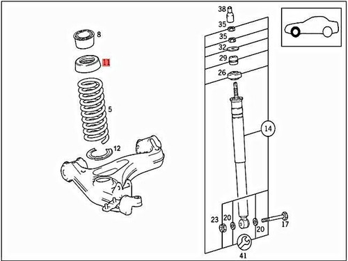 Genuine MERCEDES A208 C208 R170 S202 S210 W202 W210 Shim 2103210484 | eBay
