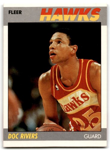 1987-88 Fleer Doc Rivers Basketball Cards #92 | eBay