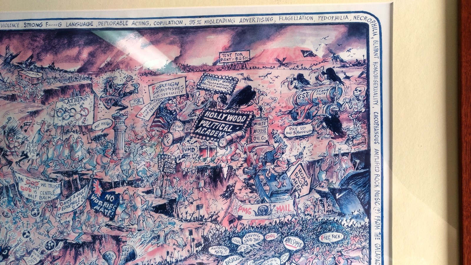 Rare 2004 Paul Rigby Signed and framed Large colour print | eBay