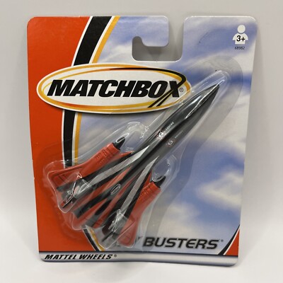 2002 Matchbox Hero City Sky Busters SR-71 Blackbird Jet Plane Sealed ...
