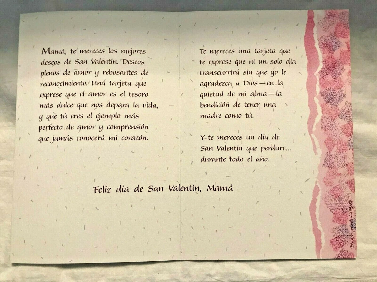 Feliz Dia De San Valentin Mama Poemas