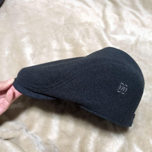 Daks Wool-Style Black Hunting Cap Check Interior S 55cm | eBay