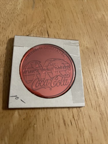 Vintage Centennial Celebration Of Coca Cola Token | eBay