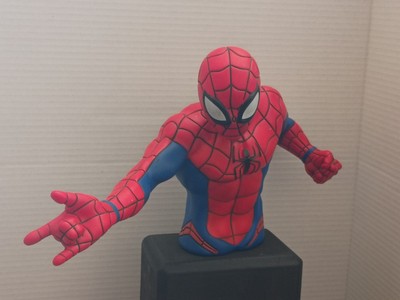 Marvel Spider-Man PVC Bust Bank Statue | eBay