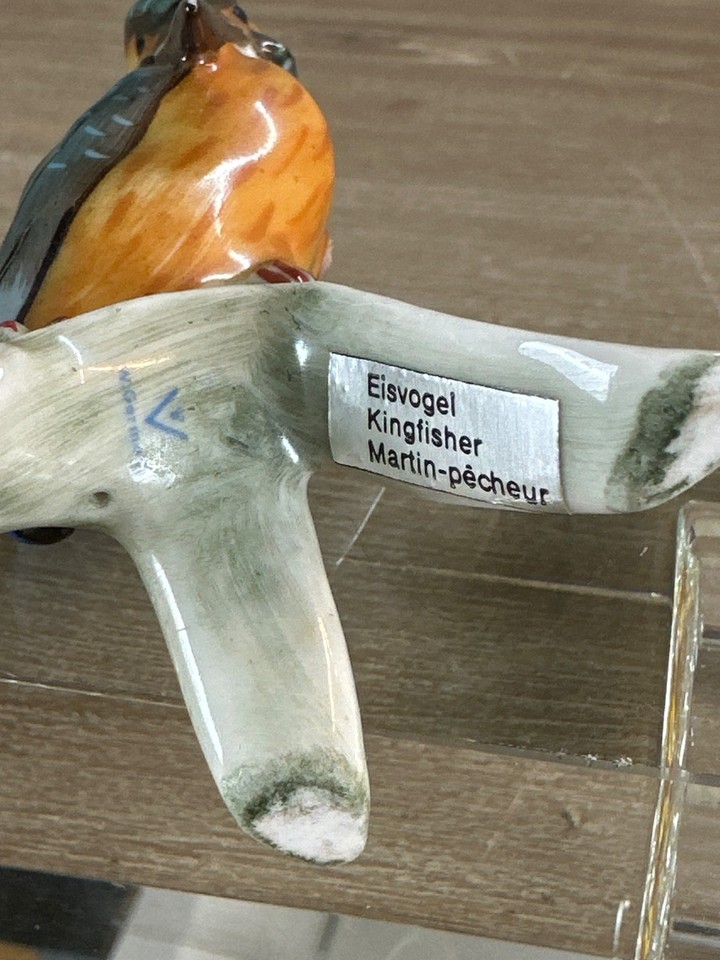 Antique Porcelain German Birds Bird Collection Martin Fisherman Goebel ...