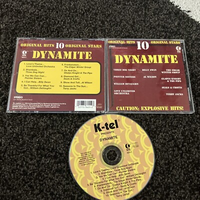 10 Dynamite by Various Artists (CD, Aug-1996, K-Tel Distribution ...