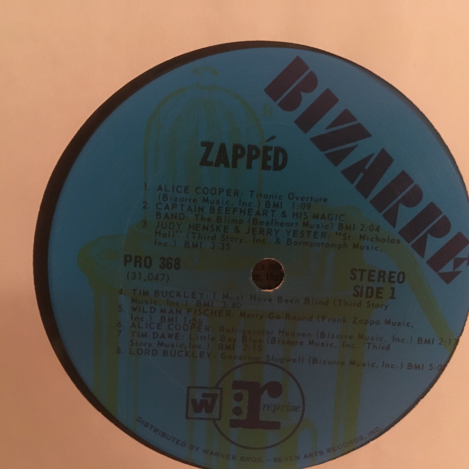FRANK ZAPPA , ZAPPED LP VARIOUS ARTIST | eBay