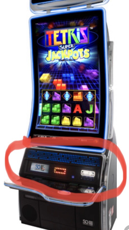 SG Scientific Games TwinStar J43 Slot Machine Main sound Spekers Front ...