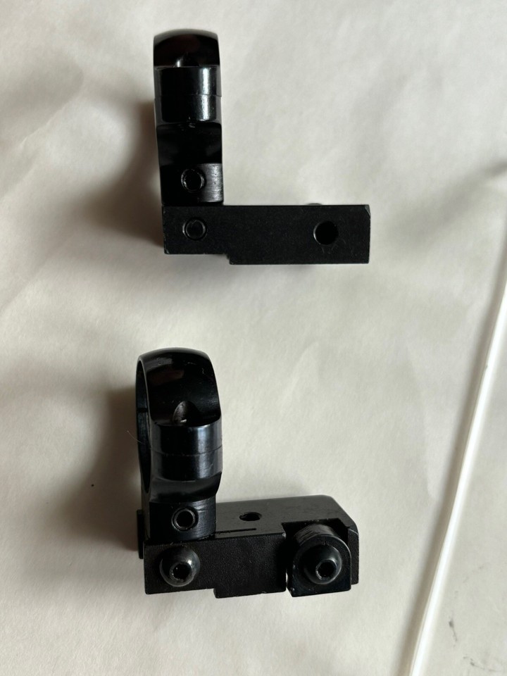 RWS? Airgun/ Rimfire C 2pcs Scope STEEL Mount Set,Elevation & Windage ...
