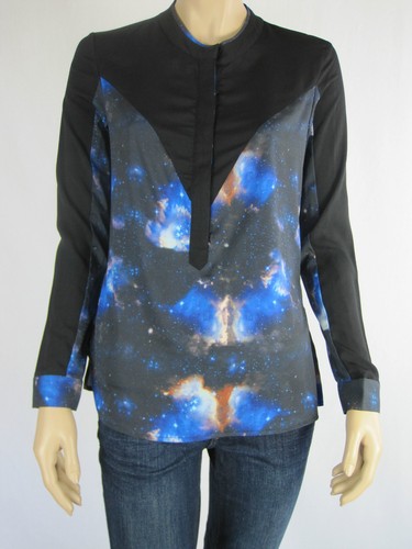 Grab Ladies Fashion Long Sleeve Blouse Top sizes 6 8 12 Colour Multi ...