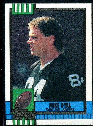 1990 Topps Football Mike Dyal #286 Los Angeles Raiders | eBay