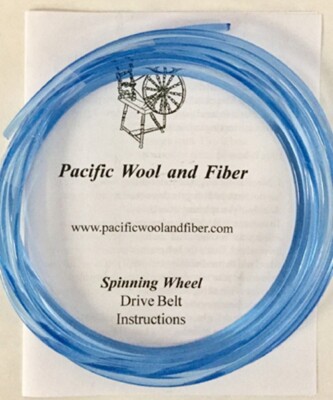 Spinning Wheel Belt for Single Drive Spinning Wheel, Ice Blue | eBay