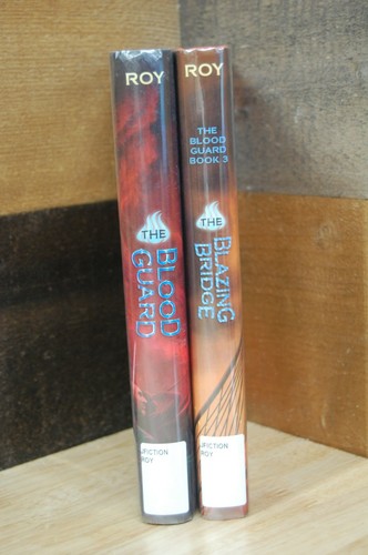 The Blood Guard and Blazing Bridge by Carter Roy Books 1, 3 Lot of 2 Ex ...