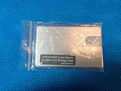 MAQUET 0090-00-0018A CARDIOSAVE LI-ION BATTERY TRANSPORT (D638) | eBay