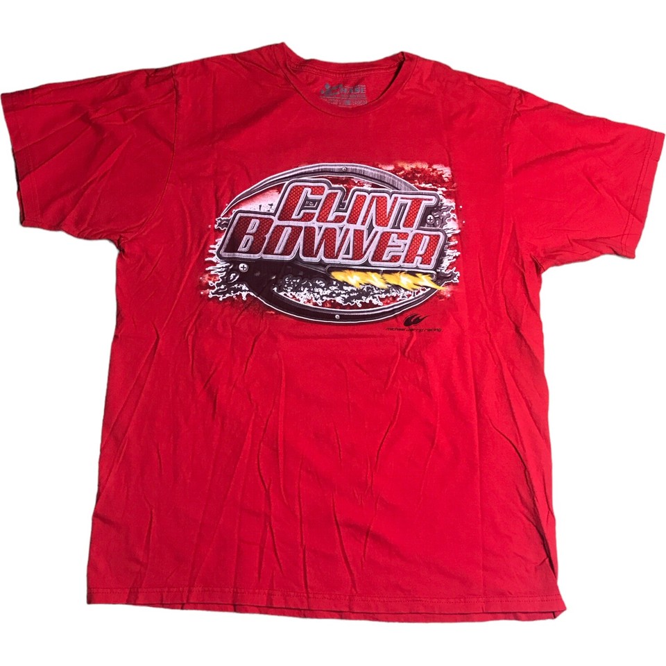 Clint Boyer 2013 NASCAR Cup Racing #15 Chase Mens Tag Large Red Double ...