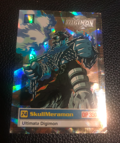 Digimon CCG Animated Series - 74 Skullmeramon - Holo Card | eBay