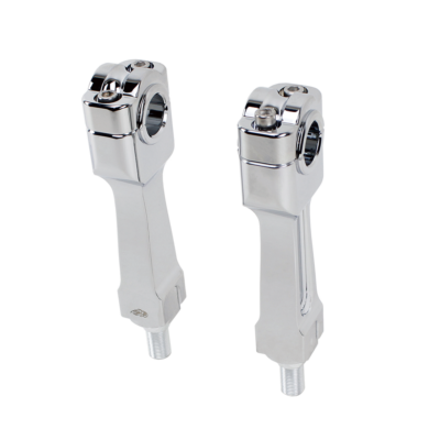 6" Tall Springer 1.0 inch Handlebar Riser Clamp Kit for Harley Softail ...