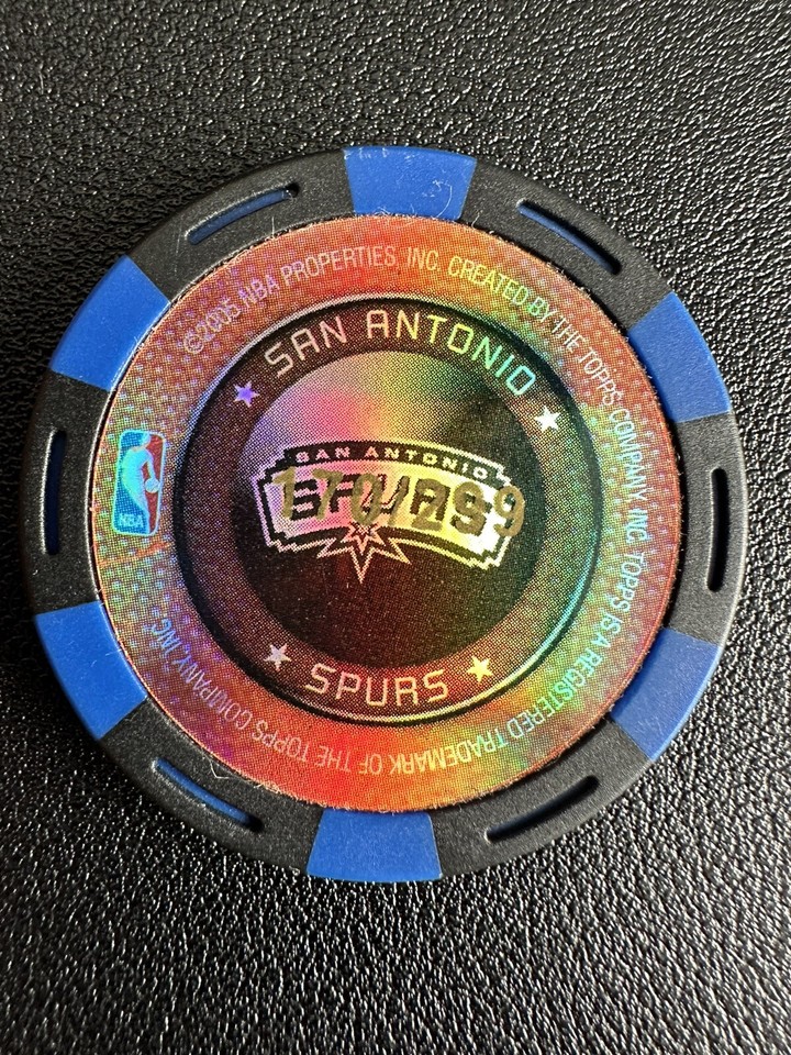 2005-06 Topps NBA Collector Chips Manu Ginobili Blue Foil /299 San ...