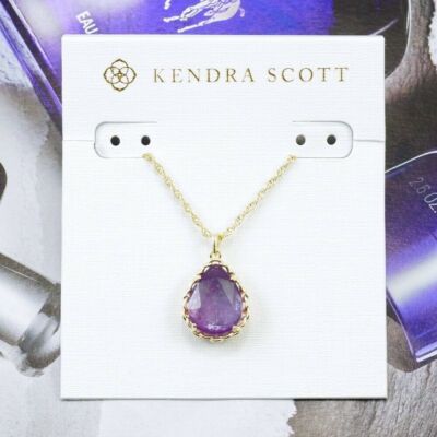 Kendra Scott Purple Necklace