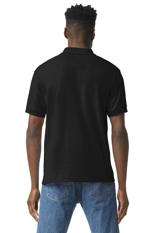 Gildan G880 Men's Short Sleeve DryBlend Moisture Wicking Jersey Polo T ...