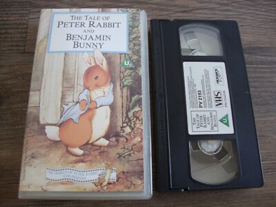 Vintage 1992 Beatrix Potter - The Tale of Peter Rabbit and Benjamin ...