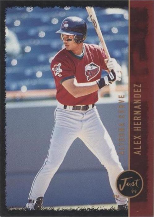 1999 Just Minors - Alex Hernandez #186 Black /50 for sale online | eBay
