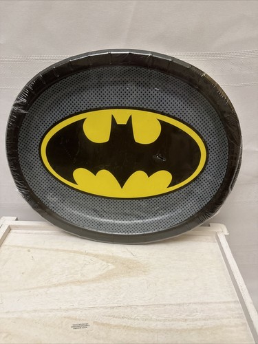 Batman 8 Count 12x10 in Paper plates | eBay