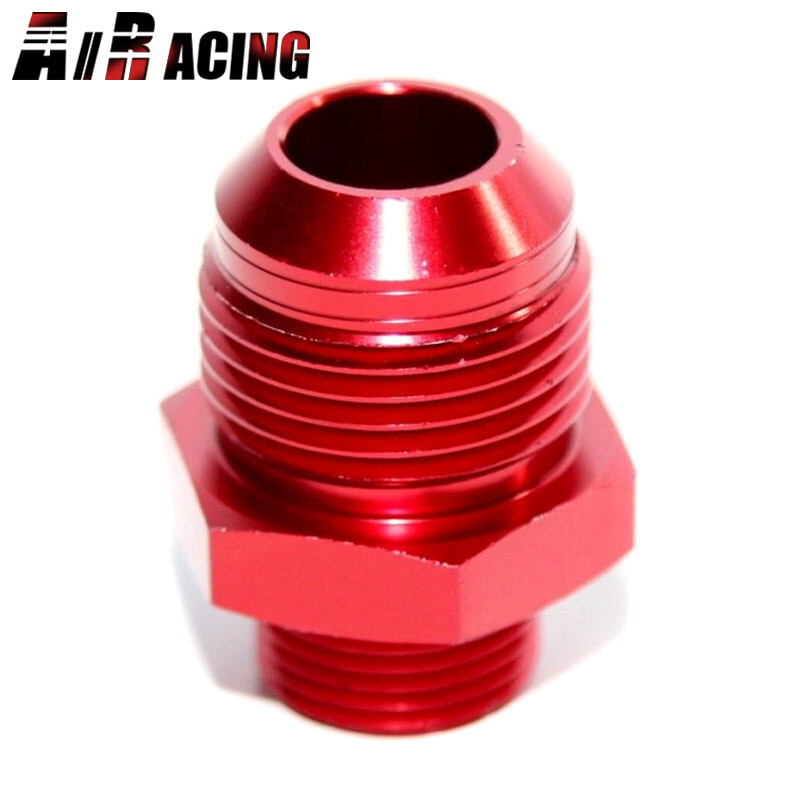 2x AN12 M20*1.5Oil/Fuel Line Hose End Male/Female Union Red Fitting ...