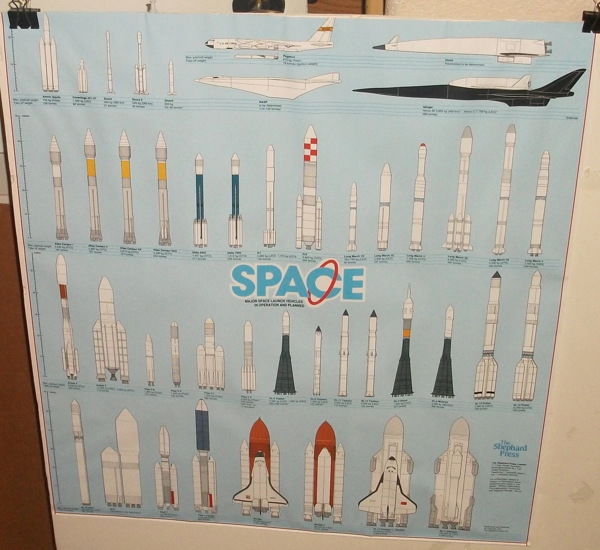 Space Launch Vehicle Posters