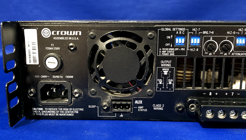 Crown DCi 8|300 8-Channel DriveCore 300W Power Amplifier | eBay