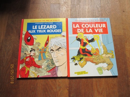 ALBUM BD CHRONIQUES PAYS DE MARKAL lot tome 1 & 2 EO corteggiani dan ...