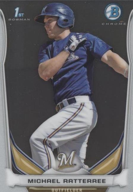 2014 Bowman - Prospects Chrome Michael Ratterree #BCP89 (RC) for sale ...