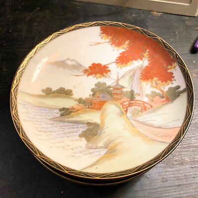 Plates - Antique Japanese Satsuma Plates