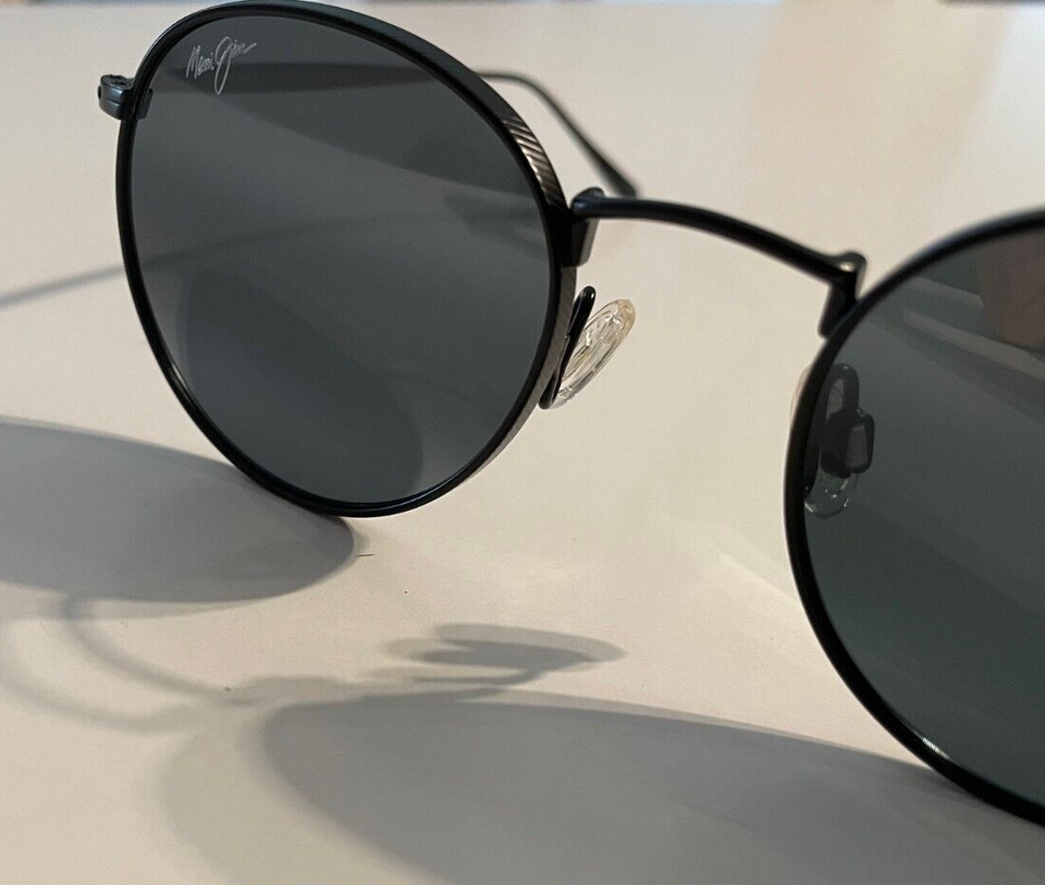 Maui Jim NIB Nautilus 544N-2M Black Metal Grey Lens Polarized Unisex ...