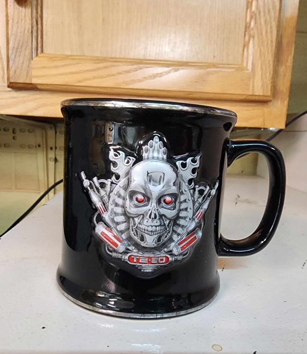 Vintage T2 3D Universal Studios Coffee Mug TERMINATOR | eBay