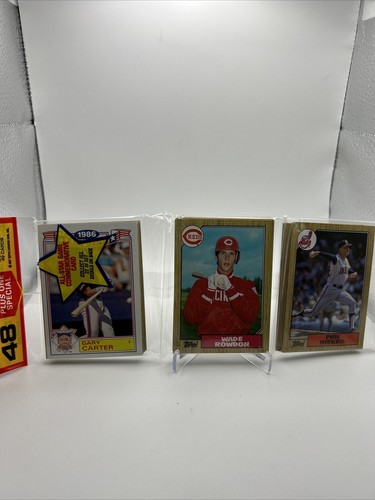 1987 Topps Baseball Unopened Rack Pack - 49 cards with Phil Niekro Card ...