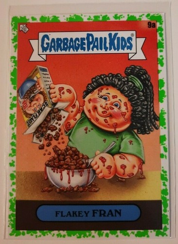 2021 Topps Garbage Pail Kids GPK Food Fight FLAKEY FRAN Card #9a Booger ...