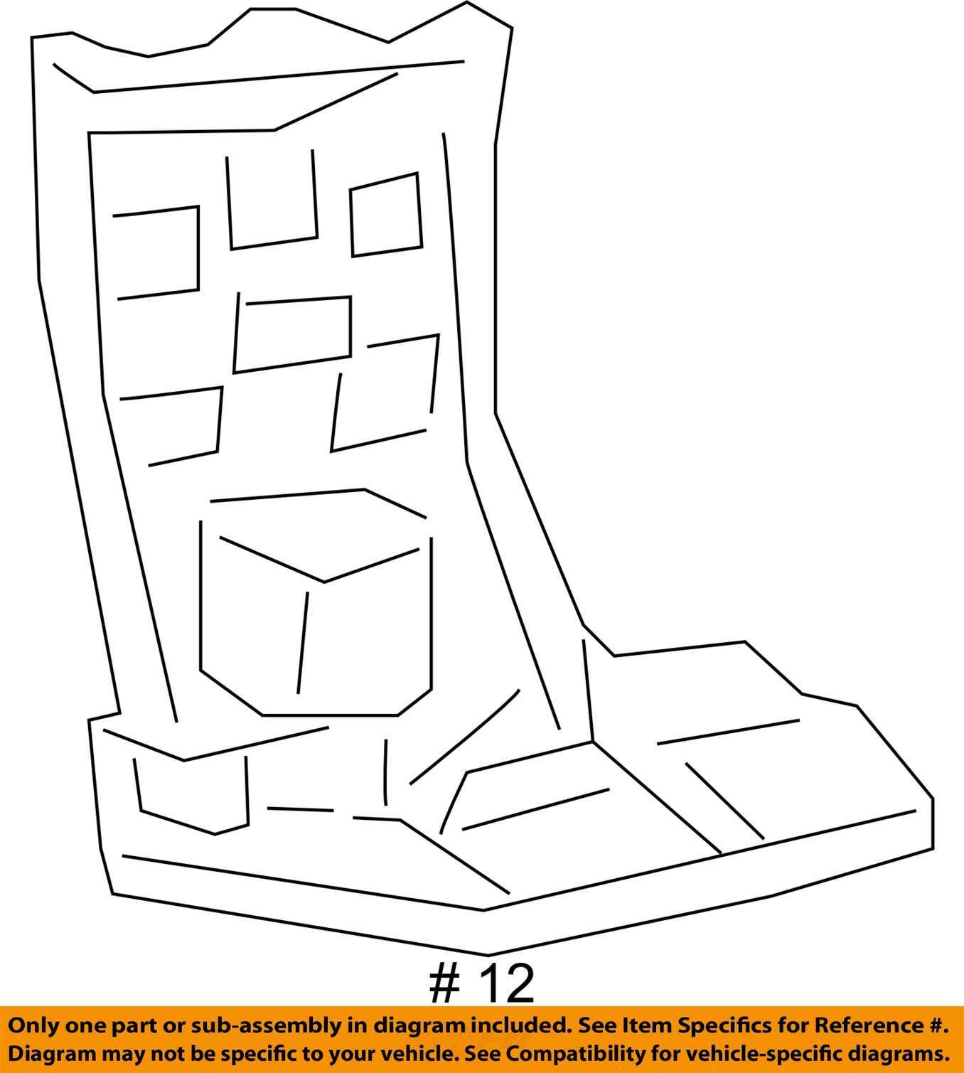 BMW X5 G05 M REAR RIGHT INNER BUMPER BRACKET COVER M 51128069246 ...