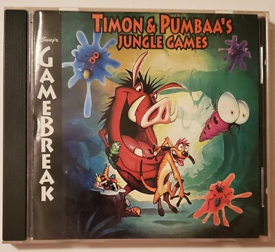 Disney GameBreak: Timon & Pumbaa's Jungle Games (PC, 1998) The Lion ...